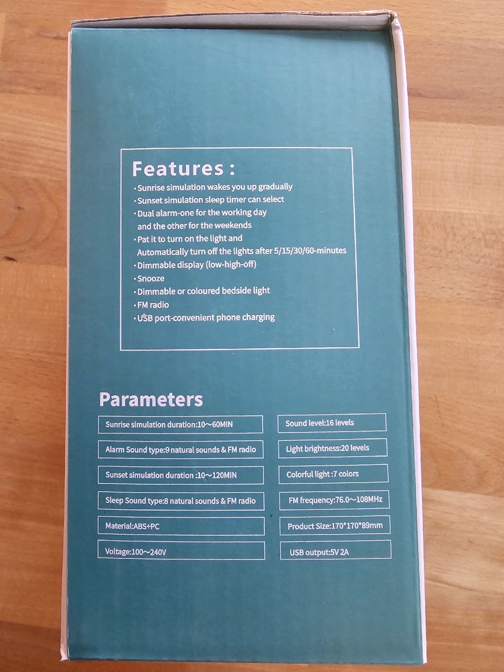 Wake-Up Lichtwecker mit Radiofunktion! (Neu und originalverpackt) in ...