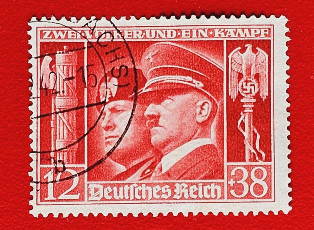 DEUTSCHES REICH HITLER BESUCH MUSSOLINI 1941 GEST. | Kaufen auf Ricardo