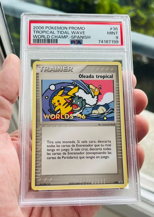 PSA 9 POP 13 Pokemon World Champ 2006 TROPICAL TIDAL WAVE SP | Kaufen ... PSA 9 POP 13 Pokemon World Champ 2006 TROPICAL TIDAL WAVE SP | Kaufen ...