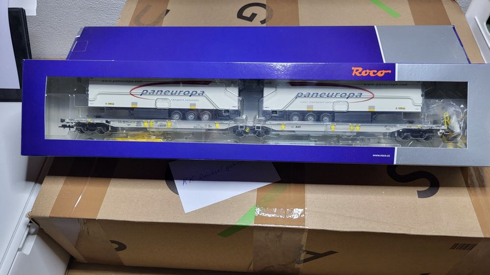 2 Doppeltragwagen mit Sattelauflieger Roco DC (Gebraucht) in Boswil für CHF 155 – mit Lieferung ...