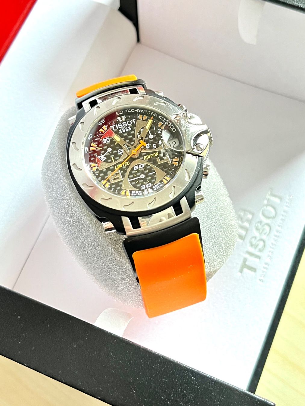 Tissot Herren Uhr, Special Edition, Top Zustand, Orange (Gebraucht) in ...