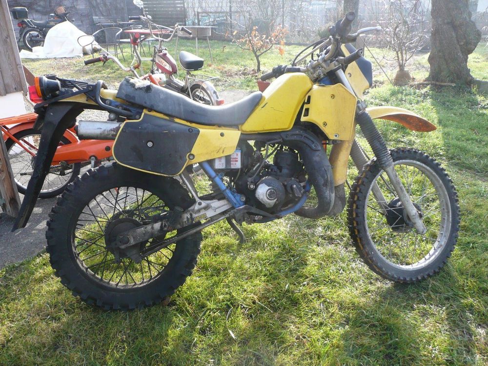 OLDTIMER SUZUKI TS125X TEILETRÄGER 1984 | Acheter sur Ricardo
