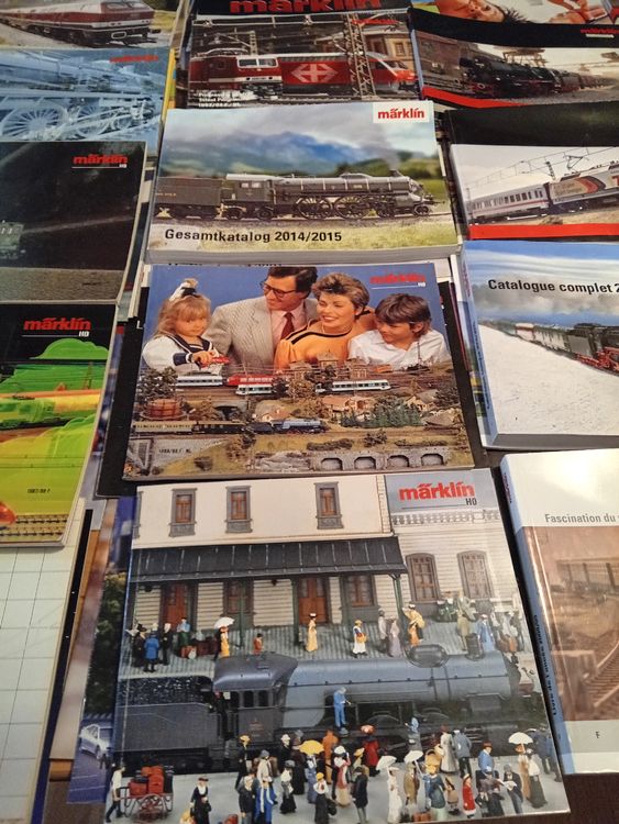 a vendre 90 magazines de train miniature marklin (D'occasion) à ...