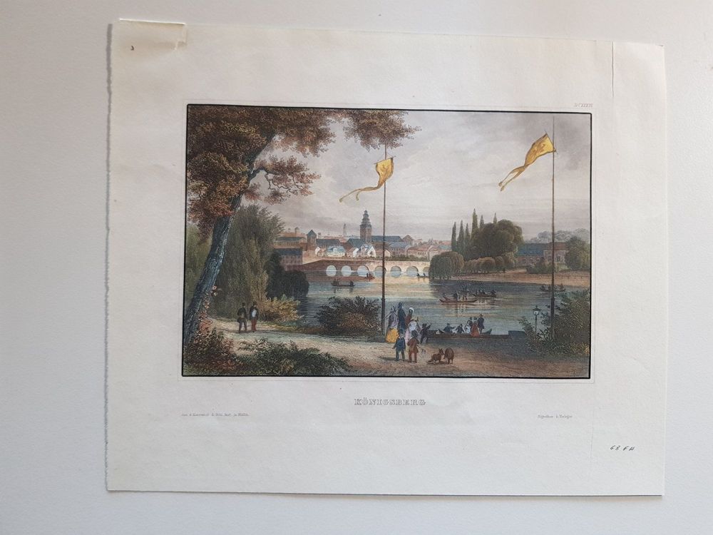 Stich Königsberg coloriert (Gebraucht) in Walterswil BE für CHF 3 – mit Lieferung auf Ricardo kaufen