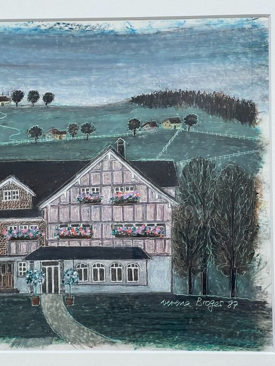 Verena Broger Gemälde Appenzell (Gebraucht) in Vaduz für CHF 925 – mit Lieferung auf Ricardo kaufen