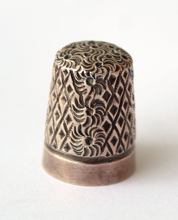 Antiker Fingerhut Sterling Silber 925 Engl. Birmingham 1911 (Gebraucht ...