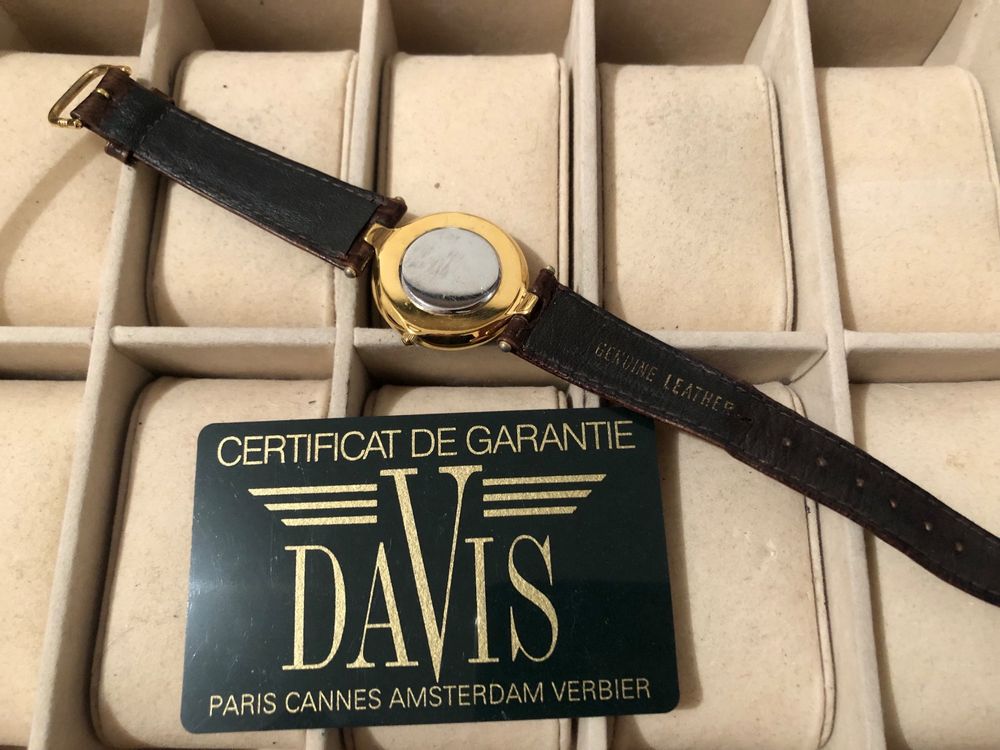 Montre Davis homme 32mm fonctionne avec carte de garantie (Gebraucht ...