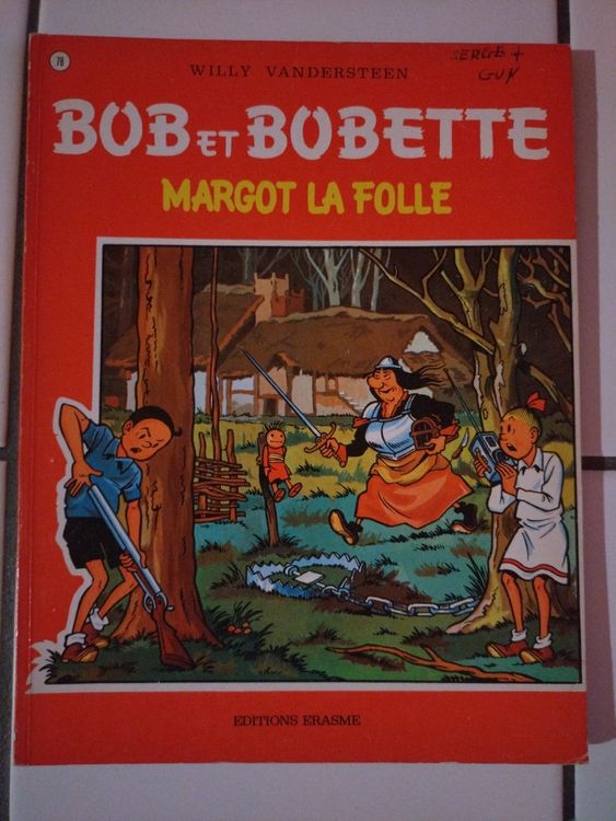 BD Bob et Bobette Margot la folle (Gebraucht) in Farvagny-le-Grand für ...