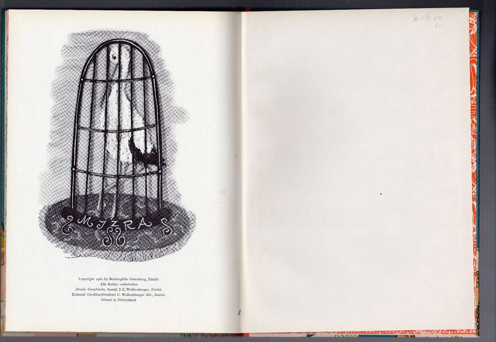 Kalif Storch von Wilhelm Hauff Bildern von Margrit Roelli (D'occasion ...