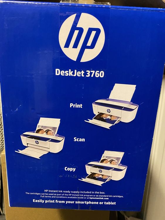 HP Deskjet 3760 Drucker Scanner Kopierer (Gebraucht) in Gerlafingen für ...