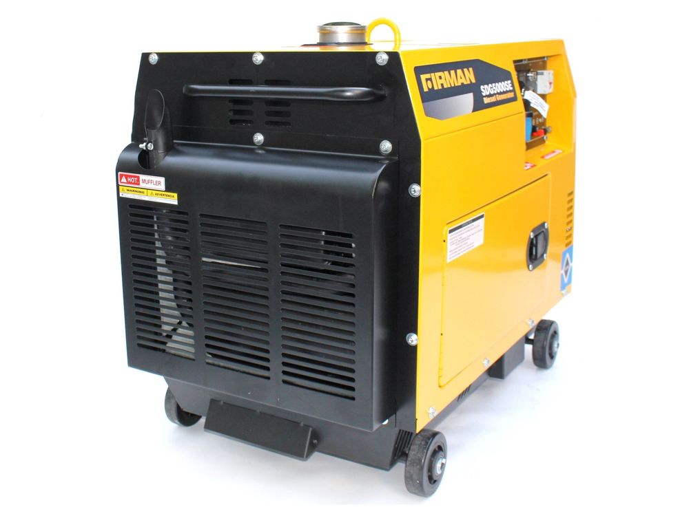 Firman SDG5000SE - Diesel Generator mit 4500 Watt (Neu und ...