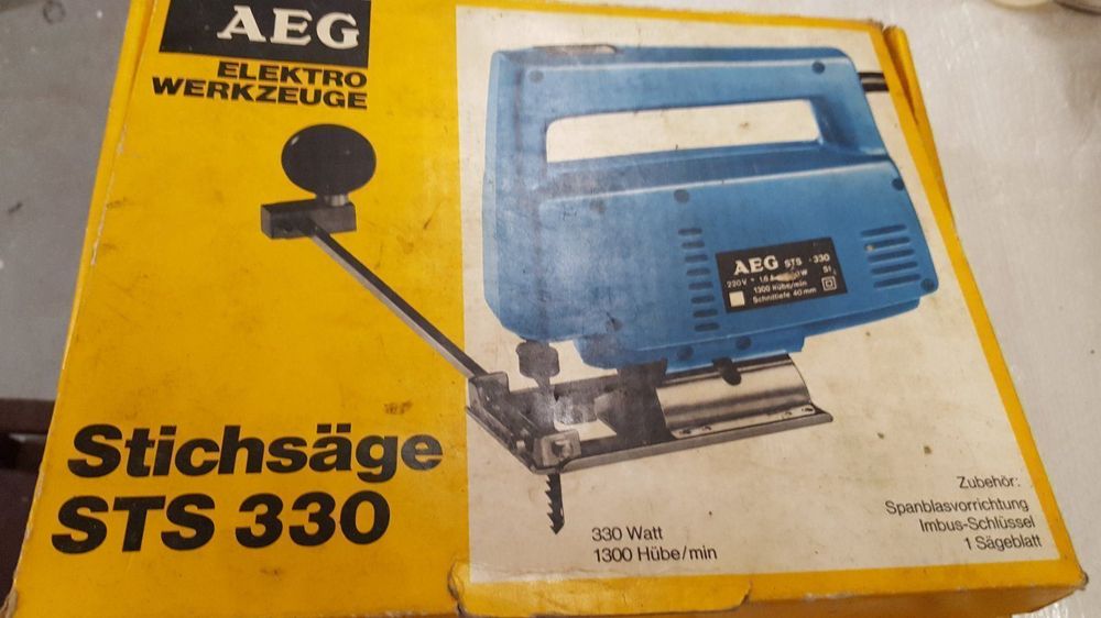 Stichsäge AEG sts 330 | Kaufen auf Ricardo
