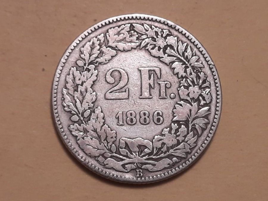 Schweiz 2 Franken 1886 B Silber | Kaufen auf Ricardo