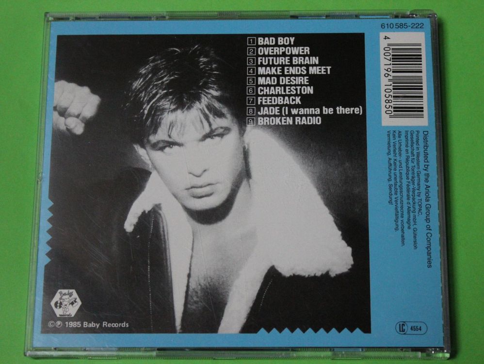 DEN HARROW - OVERPOWER 80s-CD ITALO DISCO 1985 Top-Zustand! | Kaufen ...
