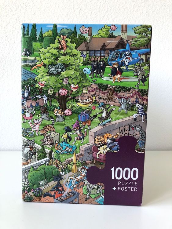 Heye Puzzle: Birgit Tanck - Party Cats (1000 Teile) | Kaufen auf Ricardo