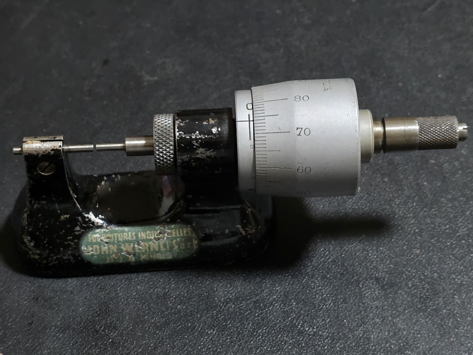 Micromètre John Wyantlis d'époque - outil de précision! (D'occasion) à ...