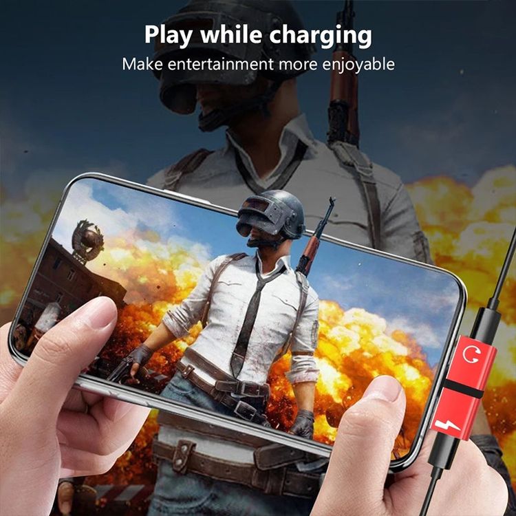 Apple iPhone Adapter Winkelstecker Lightning Headset Split (Neu und ...