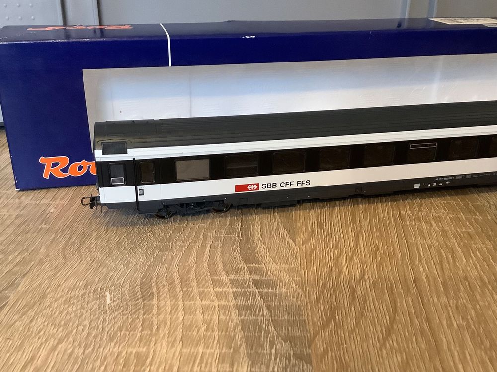 Roco 45326 : SBB 1. Kl EW IV ICN Wagen AS mit Dienstabteil (Gebraucht ...