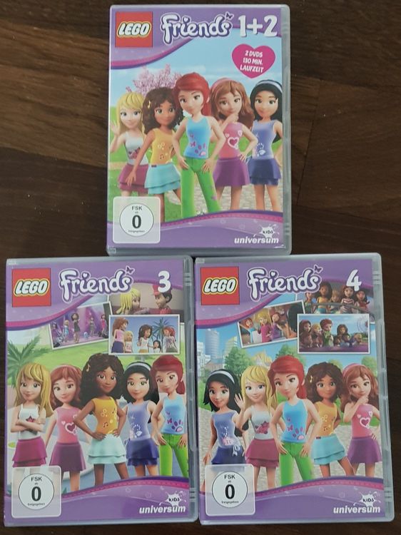 Lego Friends 1-4 DVD (Gebraucht) in Unterseen für CHF 13 – mit ...