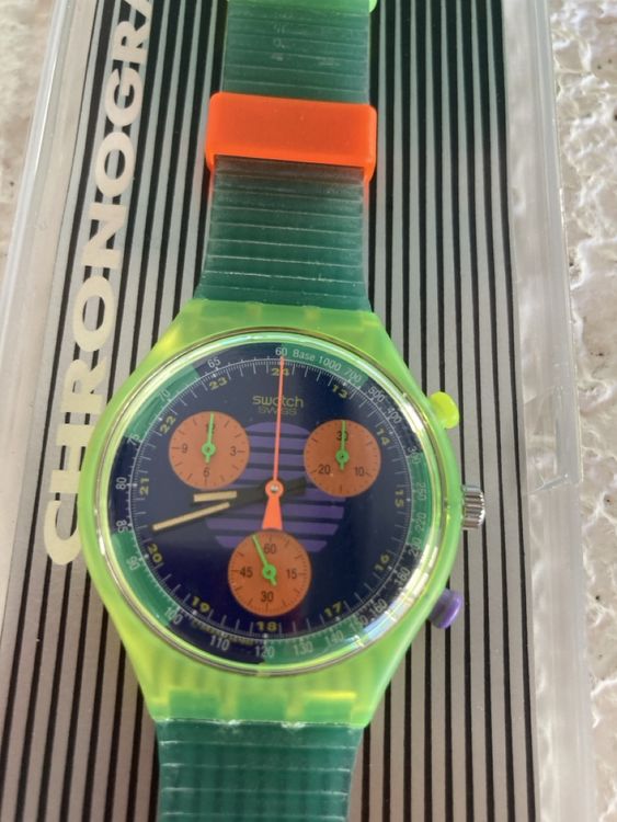 Swatch Chronograph SCJ100* Neo Wave Rarität 90er (Gebraucht) in ...