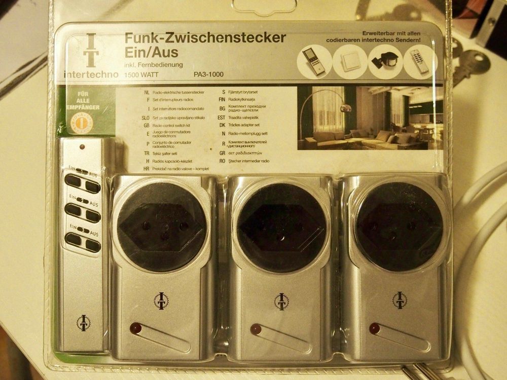 FunkZwischenstecker intertechno PA3-1000 (Neu und originalverpackt) in Meilen für CHF 10 – mit ...