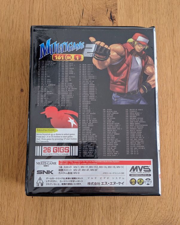 Neo Geo MVS Multicart 161 in 1 (Neu (gemäss Beschreibung)) in Oftringen für CHF 75 – mit ...