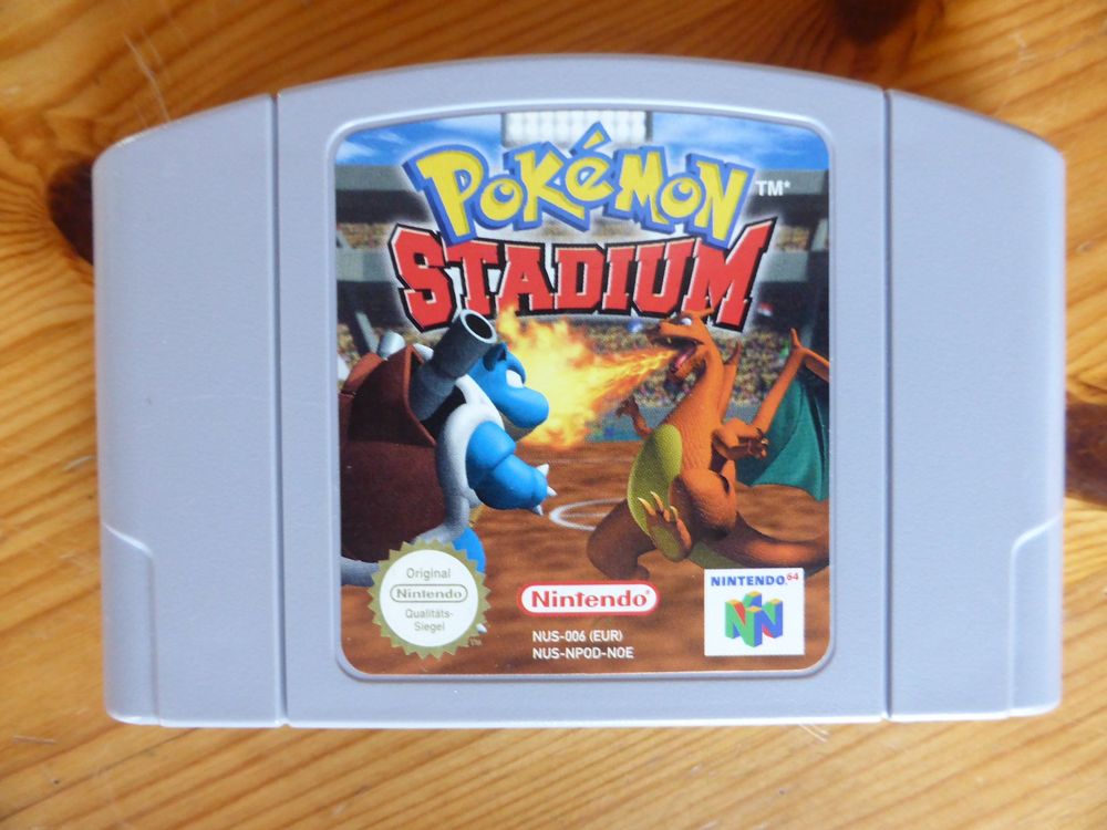 Nintendo 64 Pokémon Stadium / Gold Pokémon Stadium 2 Gold (Gebraucht ...