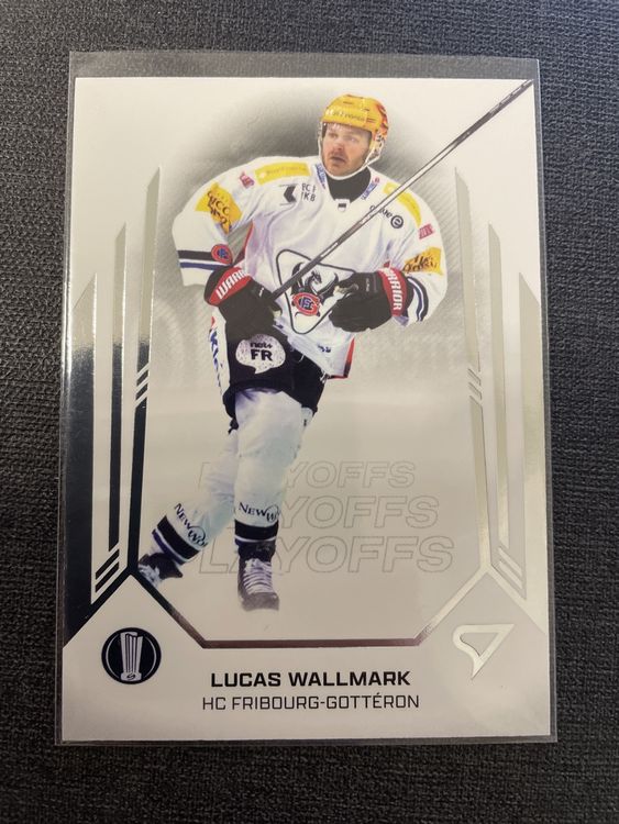 Sportzoo Lucas Wallmark Hc Fribourg-Gotteron Playoffs 2025 (Neu (gemäss ...