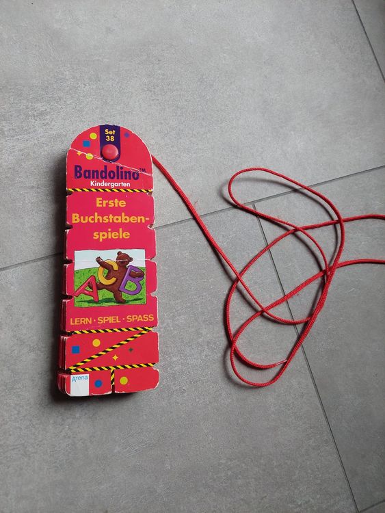 Bandolino Kindergarten „Erste Buchstabenspiele“ Set 38 | Kaufen auf Ricardo