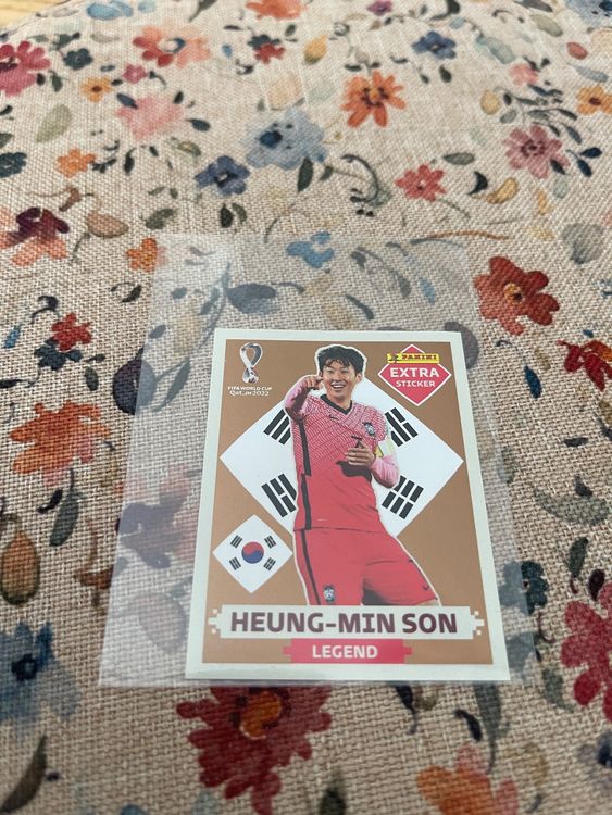 Panini WM 2022 Extra Sticker Heung Min Son BRONZE !!!! | Kaufen auf Ricardo