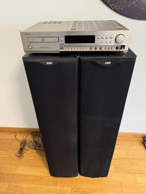 B&W DM603 und Denon RCD-100 (Boxen und Verstärker) (Gebraucht) in Bern ...