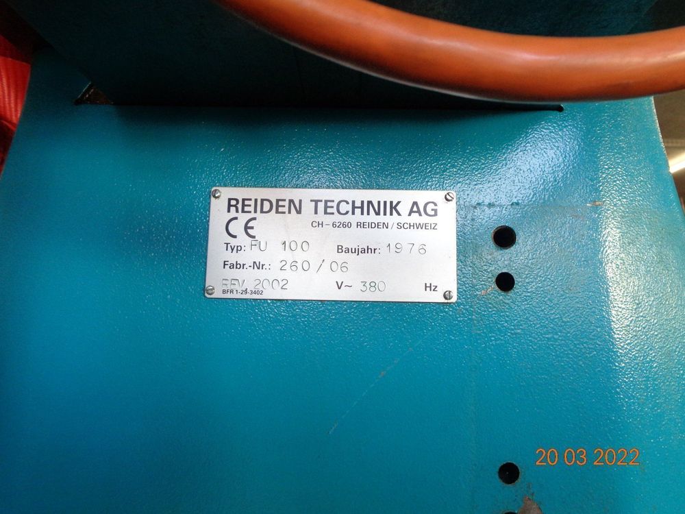 Reiden FU100 Fräsmaschine Ab 1 Franken (Gebraucht) in Dachsen für CHF ...