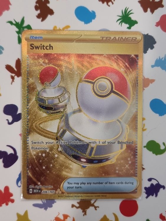 Pokemon 151 Tausch / Switch 206/165 - EN (Neu (gemäss Beschreibung)) in ...