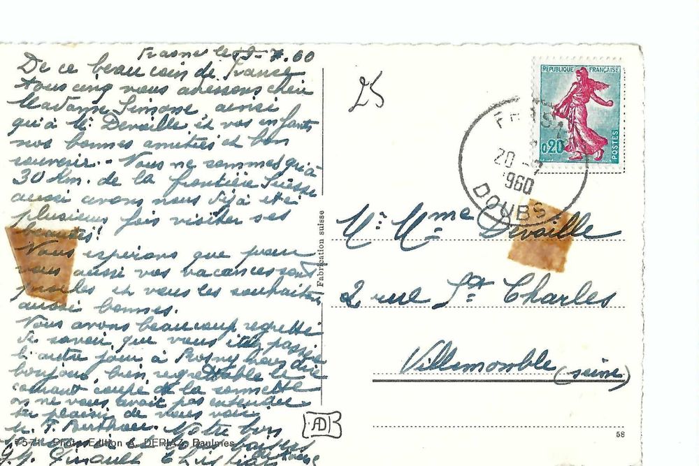 Val de Travers, Fleurier, Boveresse Môtiers Couvet 1960 (Gebraucht) in ...