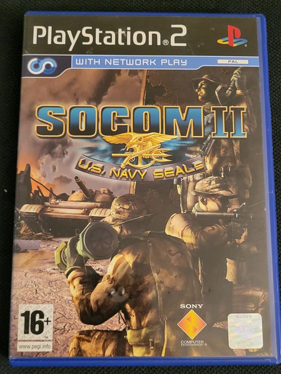 Socom II U.S. Navy Seals PS2 Jeu Spiel Gioco Game Guerre War (Gebraucht ...