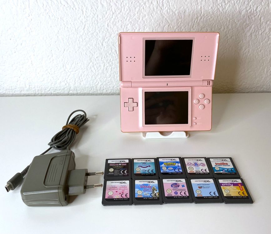 Nintendo DS Lite Rosa + 10 Spiele (Gebraucht) in Aarau für CHF 119.5 ...