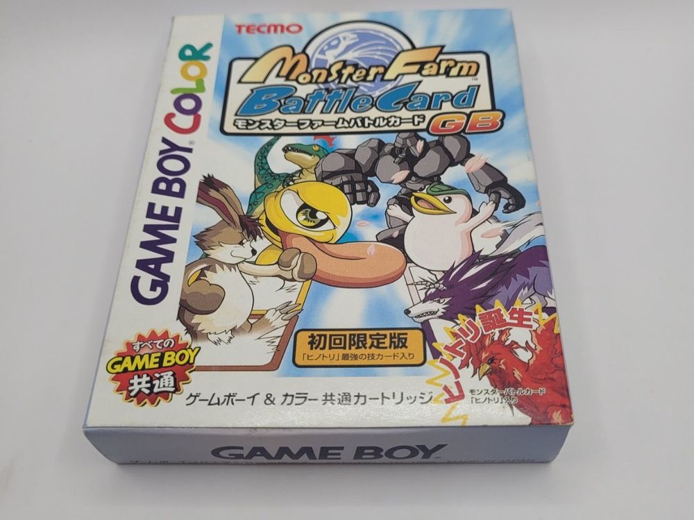 Game Boy Color Monster Farm mit Box und Anleitung Jap (Gebraucht) in ...