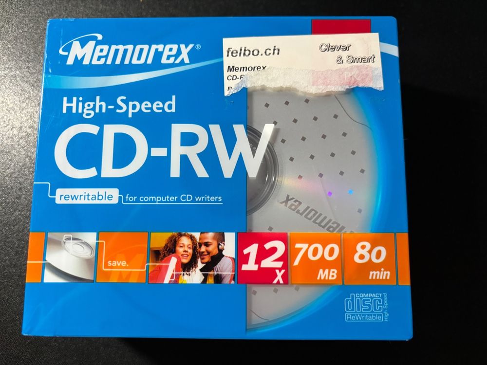 Memorex CD.RW 700 MB 10 Stück (Neu und originalverpackt) in Hendschiken für CHF 9 – mit ...