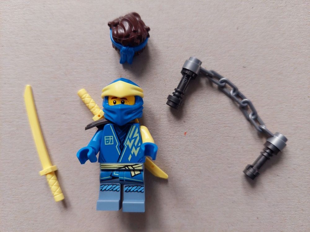 Lego Ninjago Jay der blaue Ninja Minifigur (Neu (gemäss Beschreibung ...