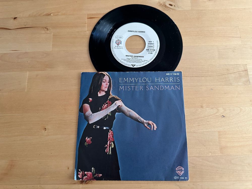EMMYLOU HARRIS Mister Sandman Top Hit Single 80's Kult | Kaufen auf Ricardo