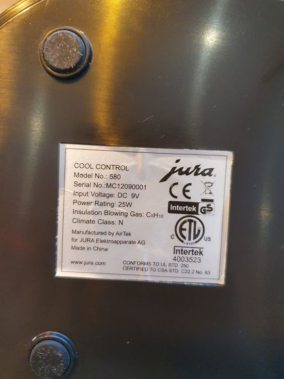 Jura Cool Control Nr. 580 | Kaufen auf Ricardo