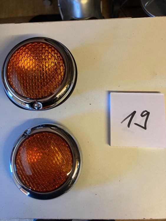 1x Chrom Blinker Oldtimer 1x Ersatzglas (Gebraucht) in Bubikon für CHF ...