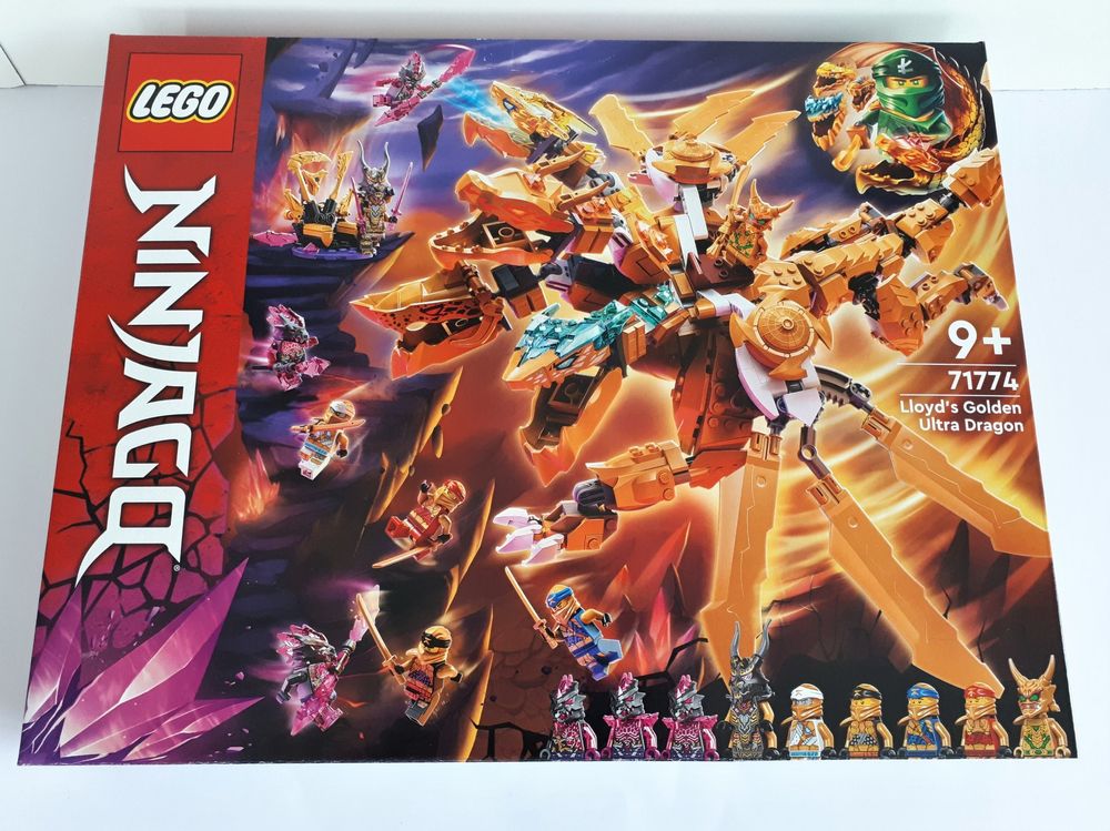 LEGO Ninjago 71774 - Lloyds Ultragolddrache (Neu und originalverpackt ...