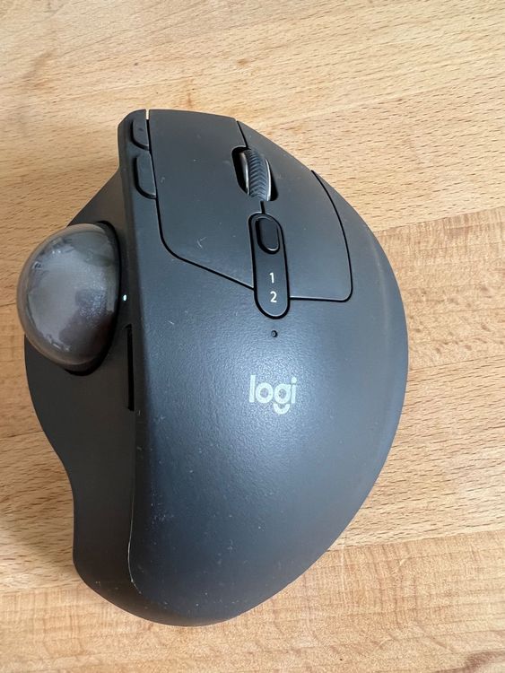 Maus Logitech MX Ergo Wireless Trackball anthrazit 8 Tasten (Gebraucht ...
