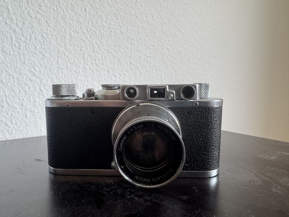 Leica IIIa mit Summar 5cm 1:2 Objektiv, Top Zustand! (Gebraucht) in ...