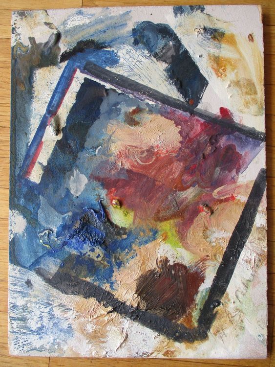 Huile Hans R. Schiess avec carnet signé | Kaufen auf Ricardo