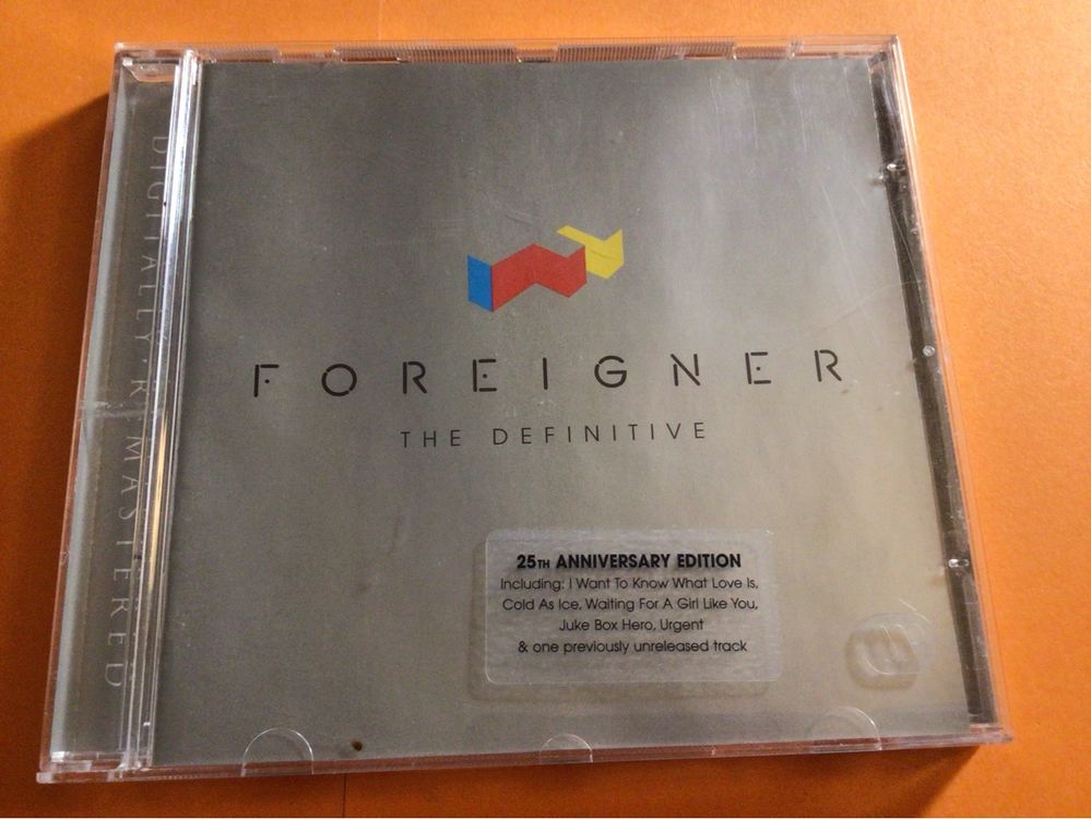 Foreigner The Definitive - 25th Anniversary Edition CD 2002 (Gebraucht ...