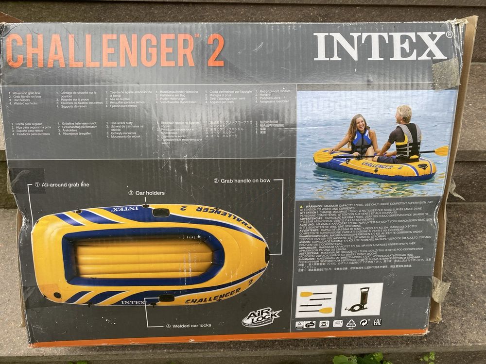 Intex Challenger 2 Boot, ideales Sommervergnügen! (Gebraucht) in ...