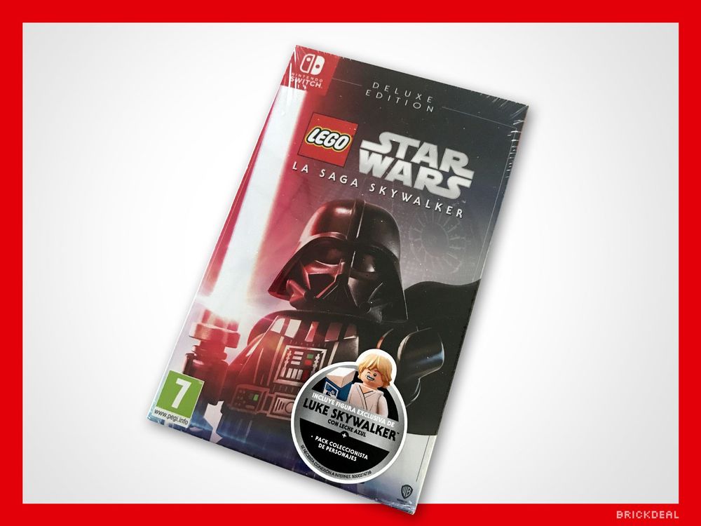 LEGO Star Wars Skywalker Saga Deluxe Edition + Luke (Switch) (Neu und ...
