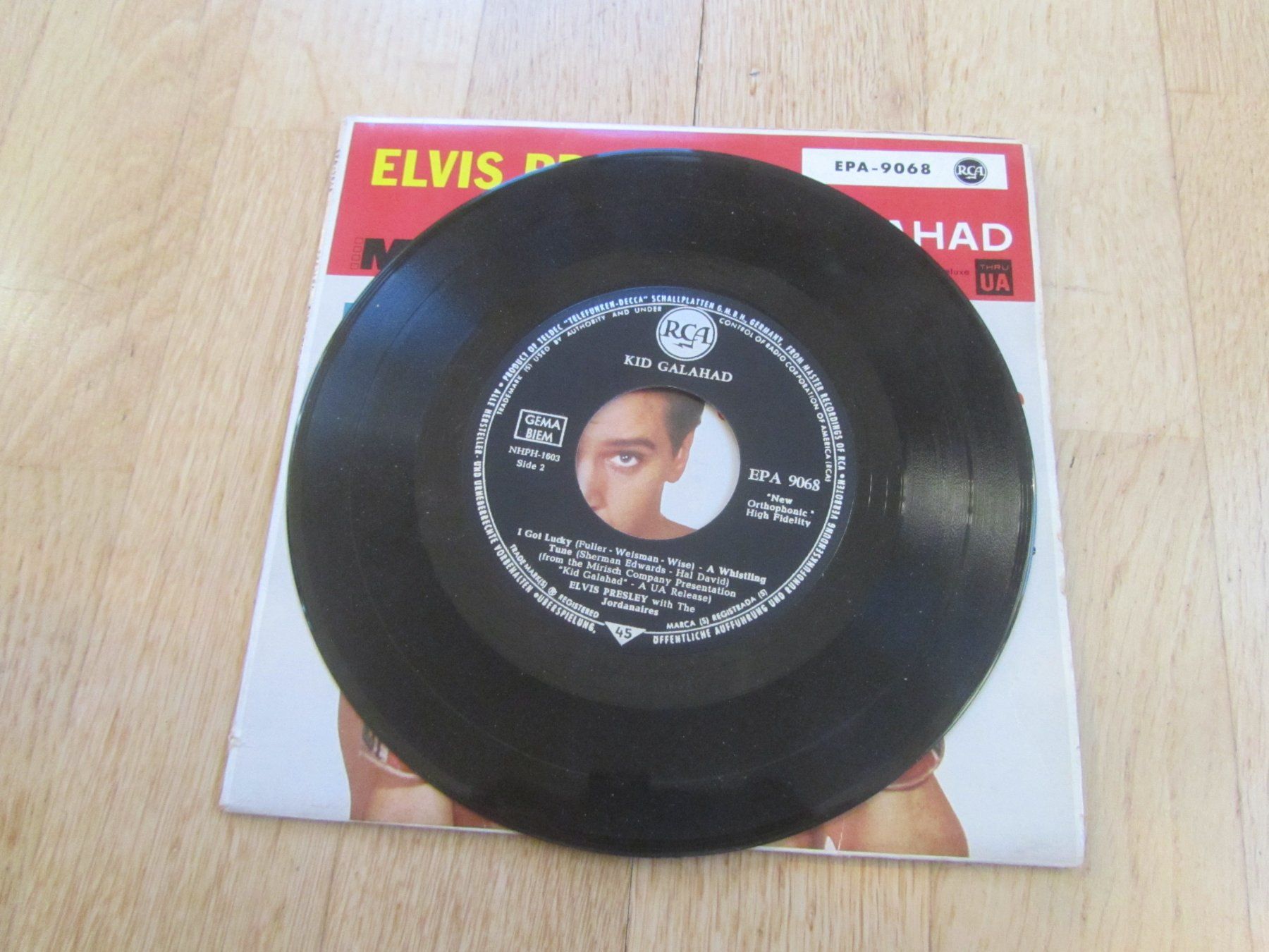 Elvis Presley - Kid Galahad - Seltene EP / Schallplatte (Gebraucht) in ...